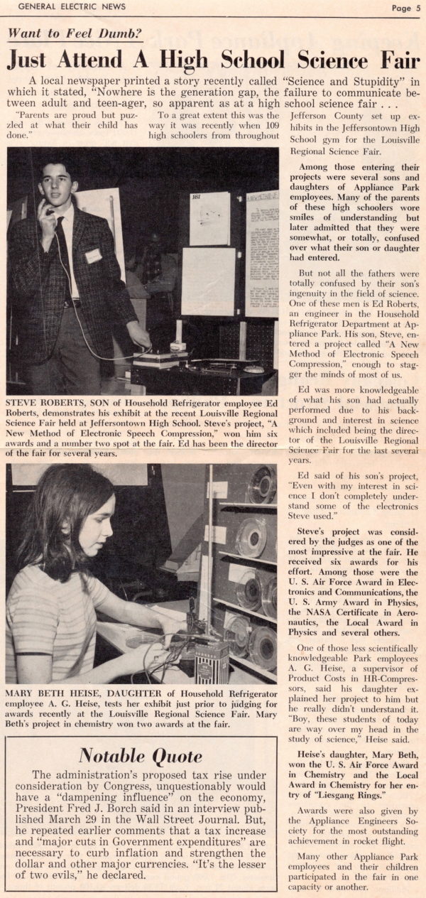 Speech Compression In 1968 Nomadic Research Labs