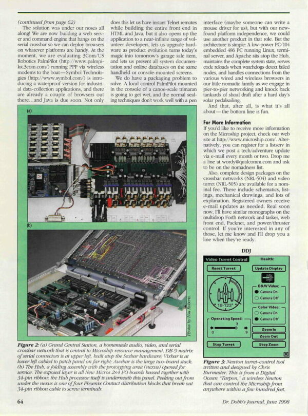 Designing Technomadic Systems - Dr Dobb's Journal - Nomadic Research Labs