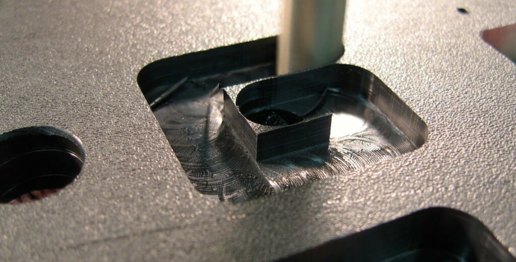 Panel milling detail - Nomadic Research Labs