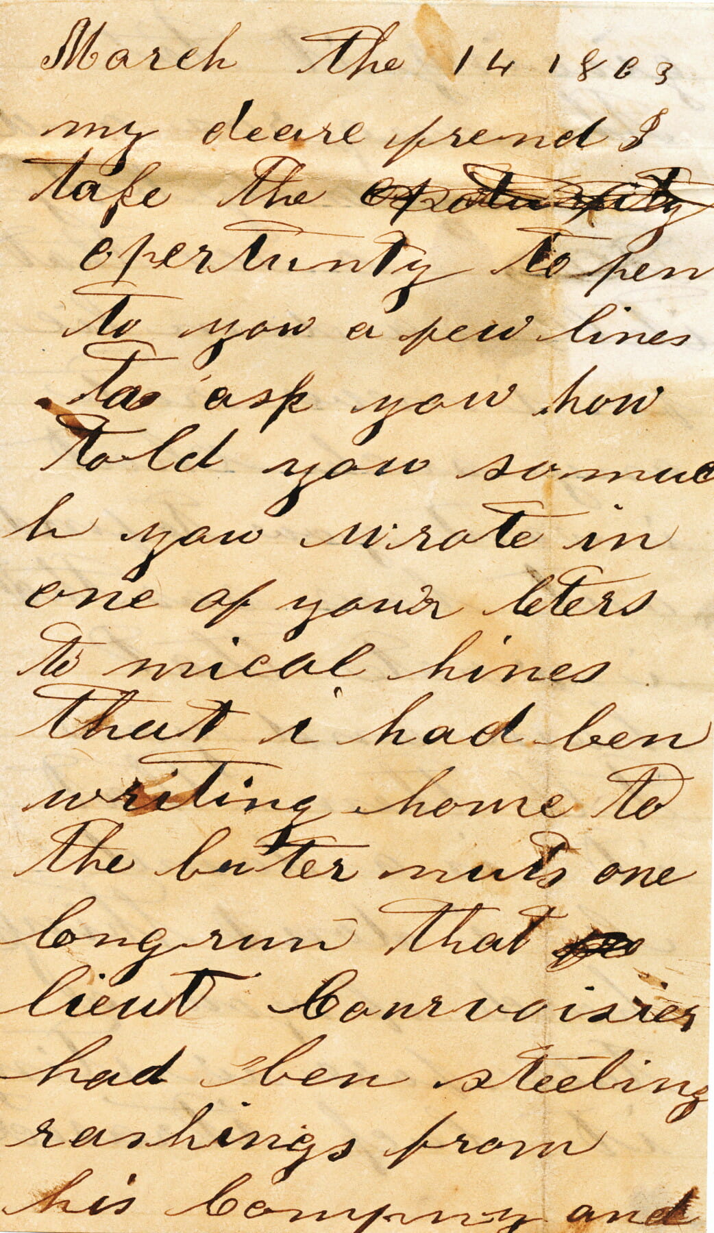 Civil War Soldier Letter To Ebenezer Hafford Re Lieutenant Courvoisier Civil War Soldier Letter To Ebenezer Hafford Re Lieutenant Courvoisier