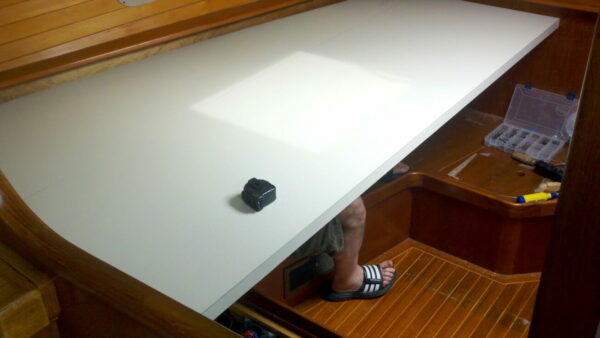 Sailboat Desk Fabrication - Nomadic Research Labs
