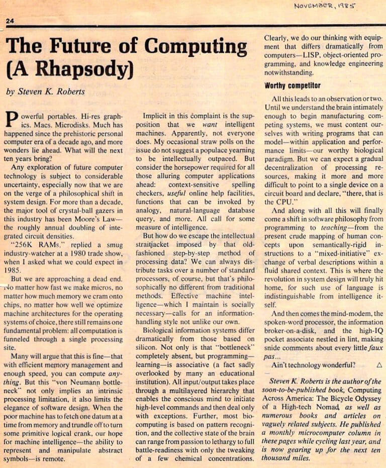 The Future Of Computing Nomadic Research Labs