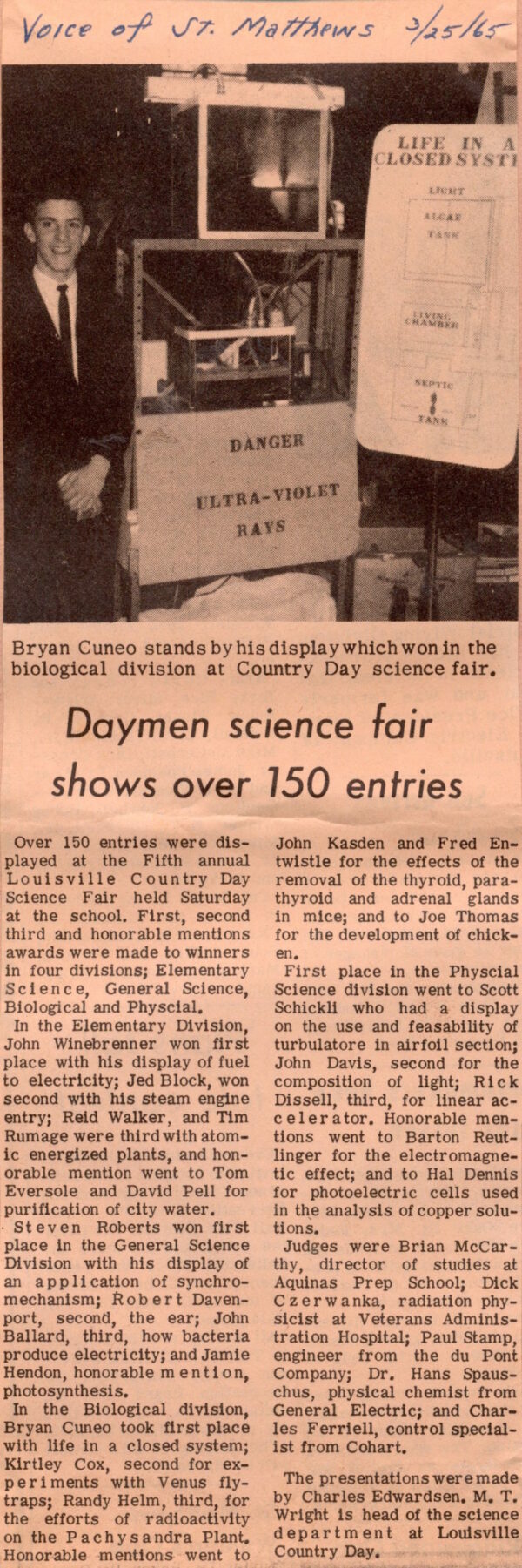 Harmonograph - Science Fair 1965 - Nomadic Research Labs
