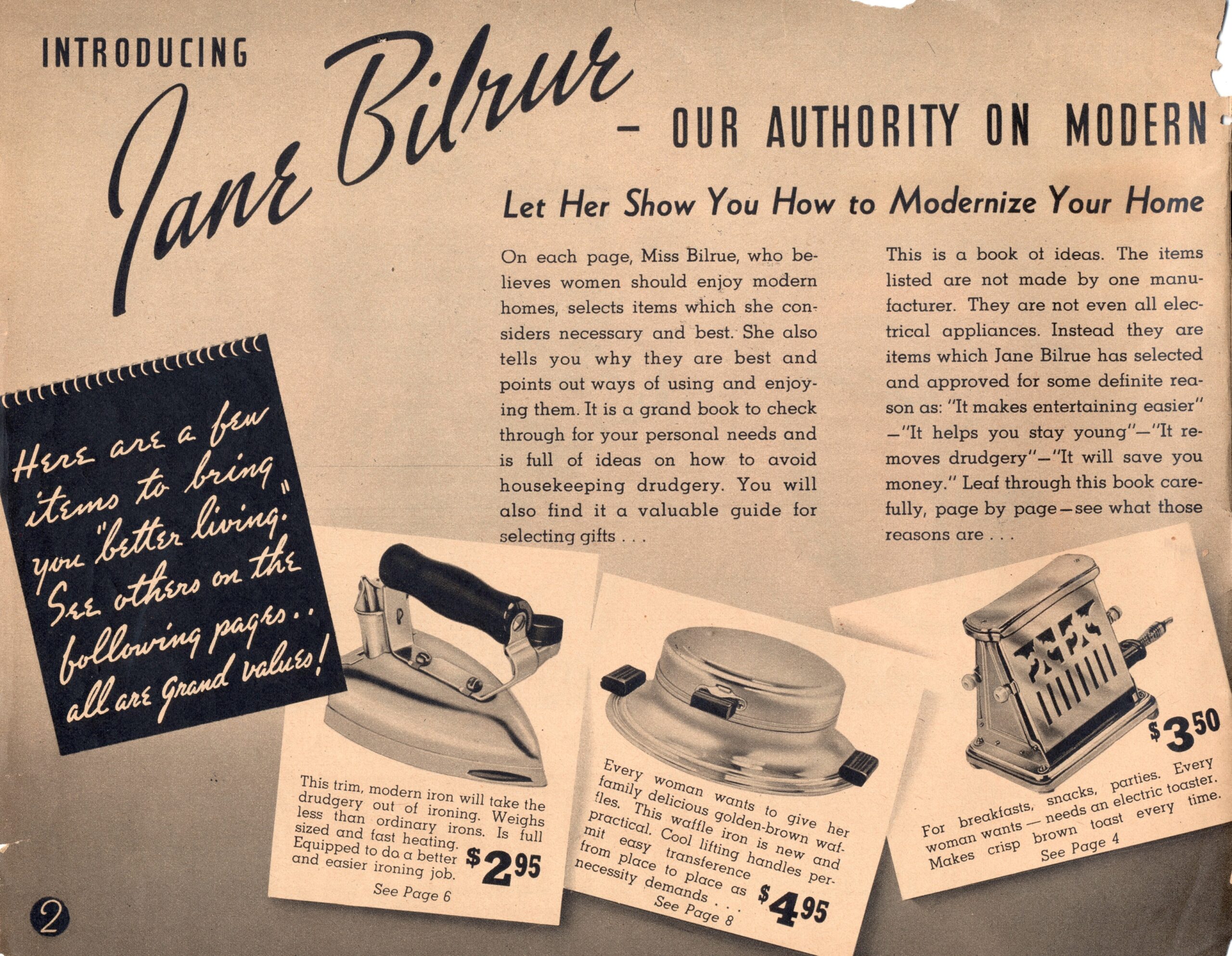 Stern 1939 Appliance Catalog - Nomadic Research Labs